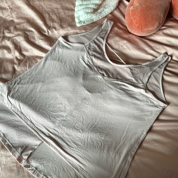 POPFLEX | Tops | Popflex Active Whimsy Slit Tank Women Size | Poshmark